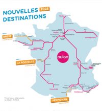 Nouvelles lignes TGV OUIGO en France pour 2023 | KelBillet